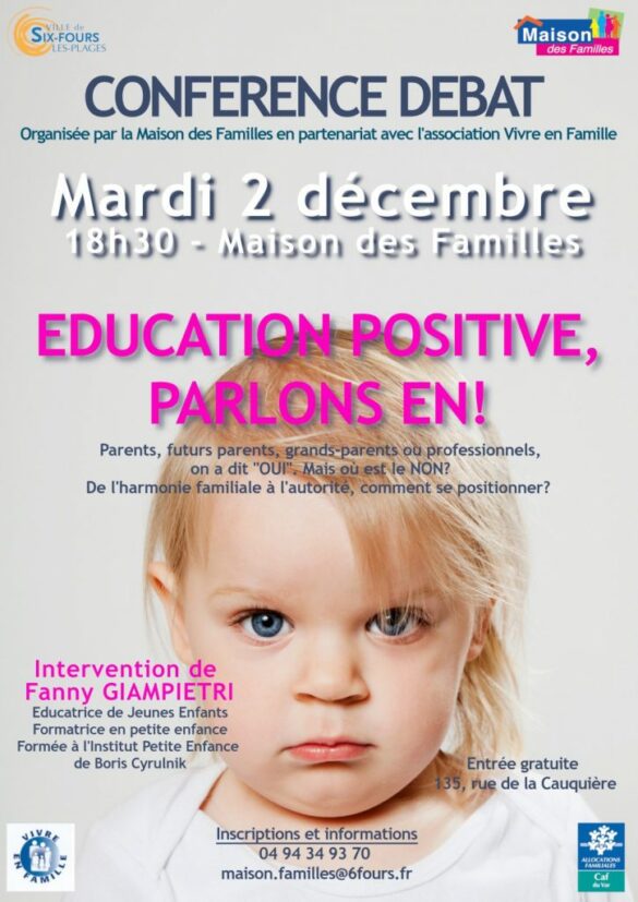 Education positive parlons en ! - Le Var et Vous